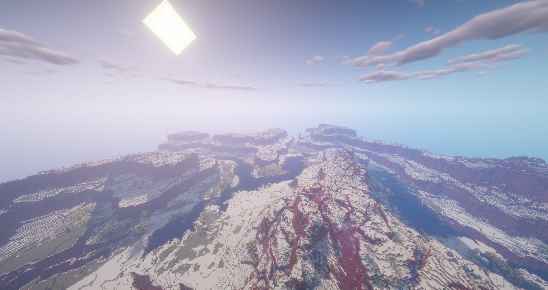 Custom Desert Minecraft map 1.5k x 1.5k Worldpainter Minecraft Map