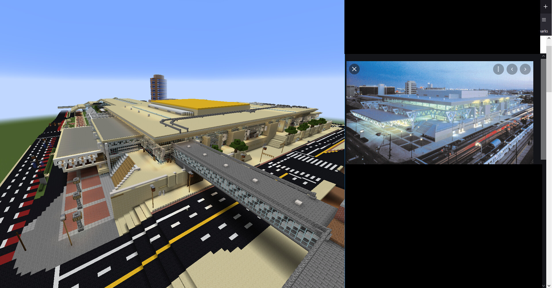 Baltimore Convention Center Minecraft Map