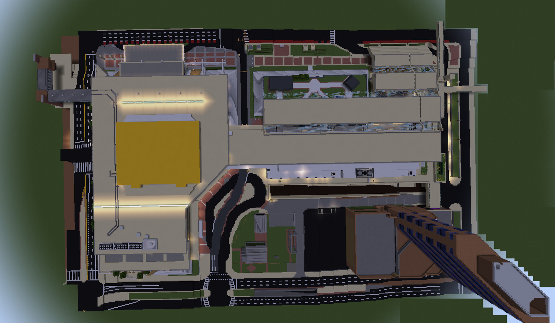 Baltimore Convention Center Minecraft Map