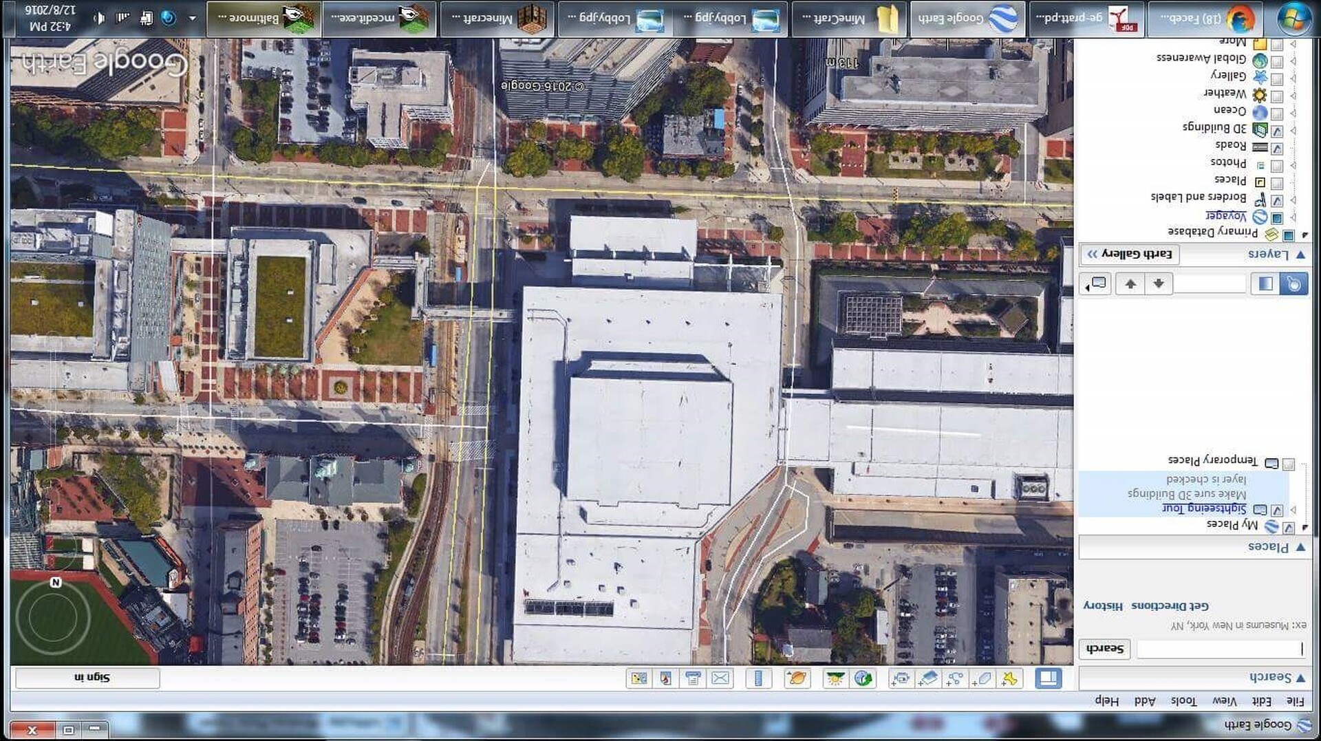 Baltimore Convention Center Minecraft Map
