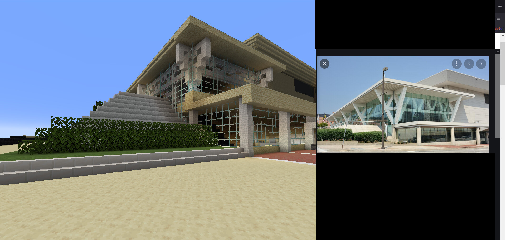 Baltimore Convention Center Minecraft Map