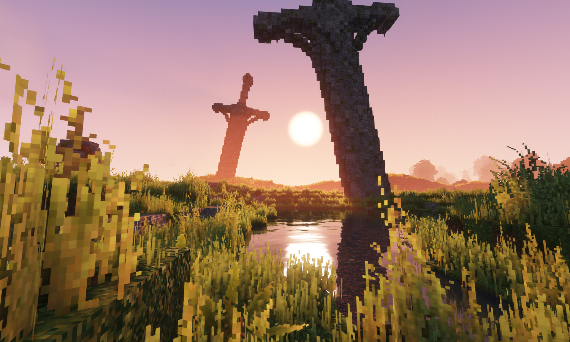 Valley of Swords Minecraft Map