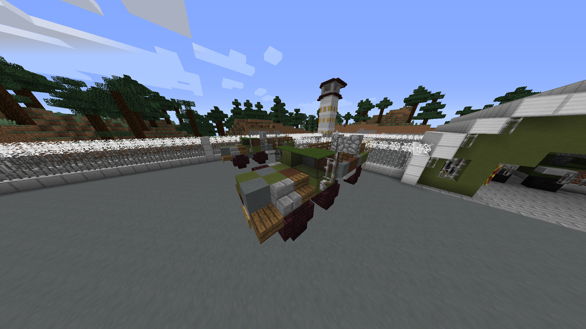 Military Cargo Truck Minecraft Map