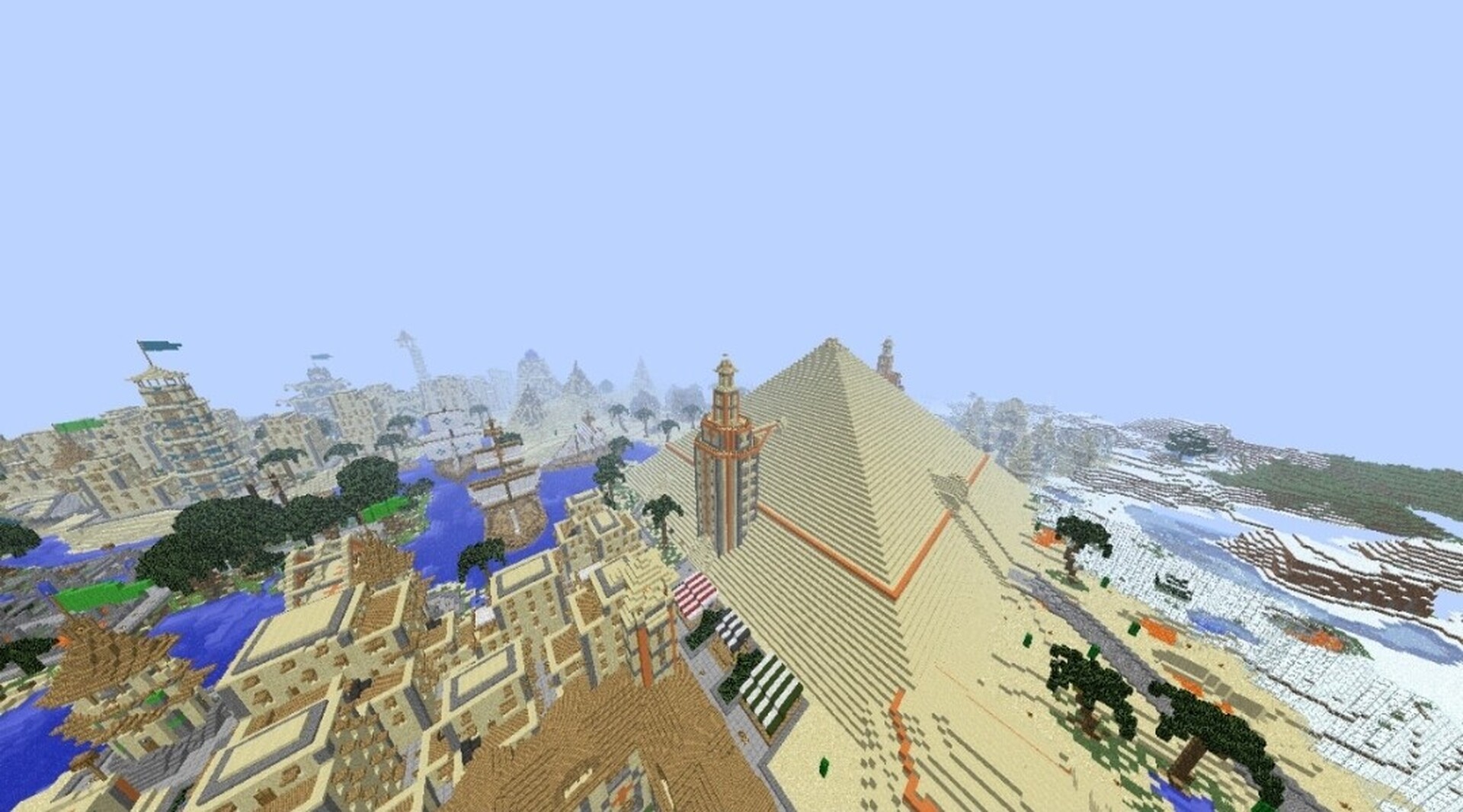 The Lost paradise hunger games map Minecraft Map