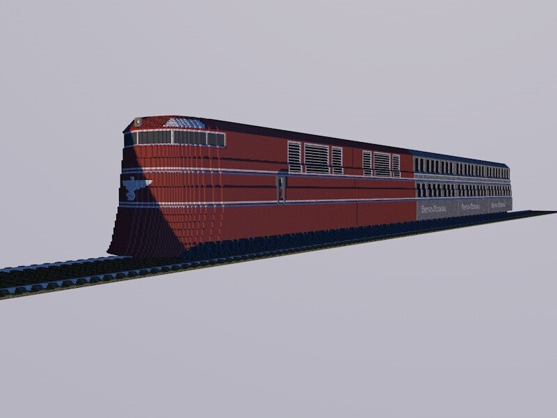 3 reich train Minecraft Map