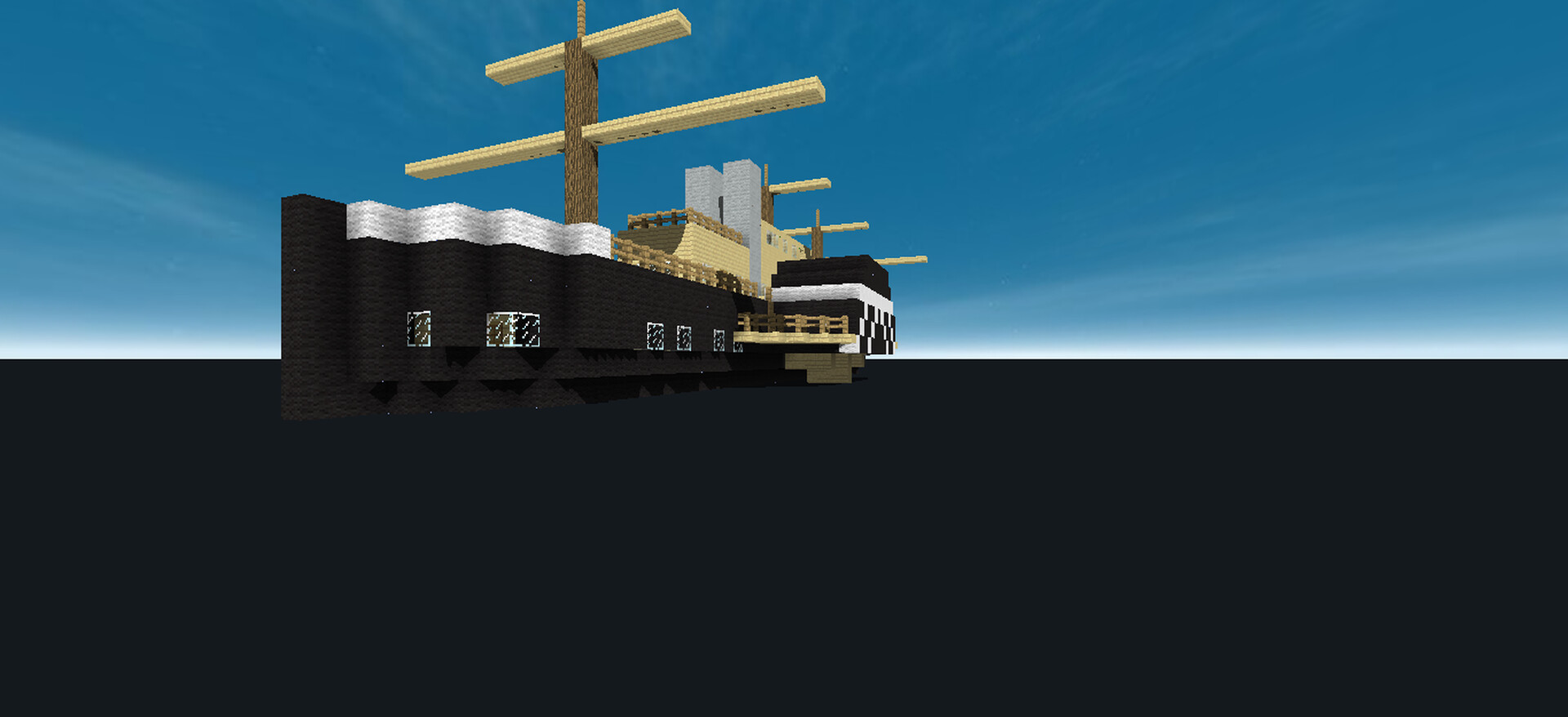 Side Wheel Steamer (ColtCoyote) Minecraft Map