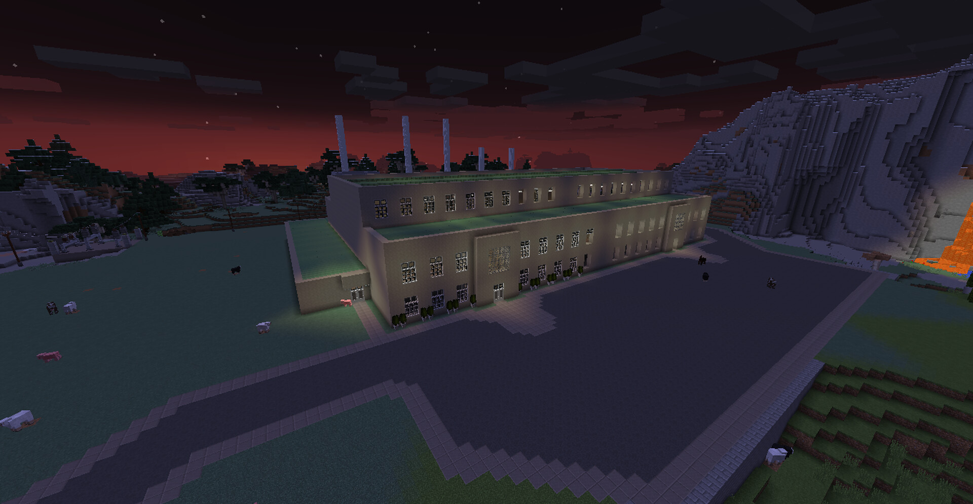 Seaholm power plant Minecraft Map