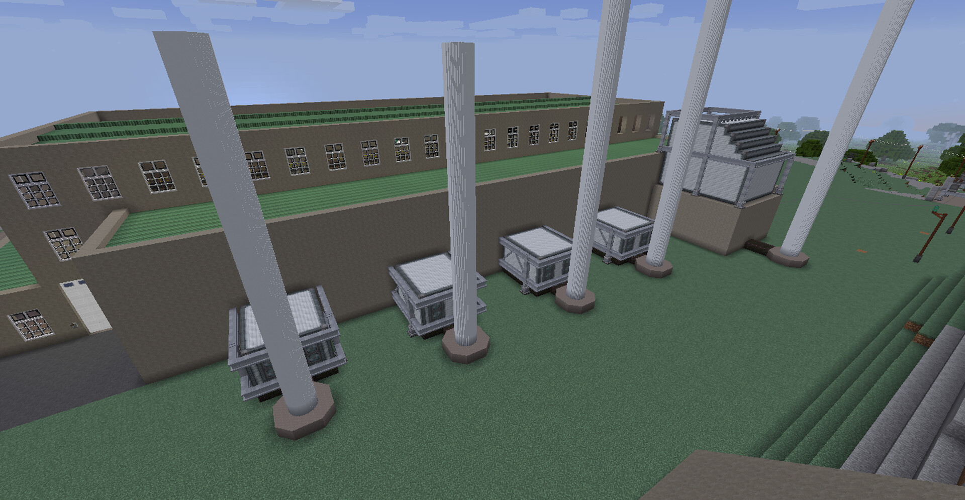 Seaholm power plant Minecraft Map
