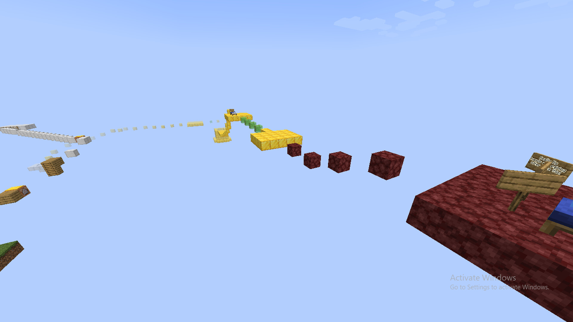 Hard Parkour Minecraft Map