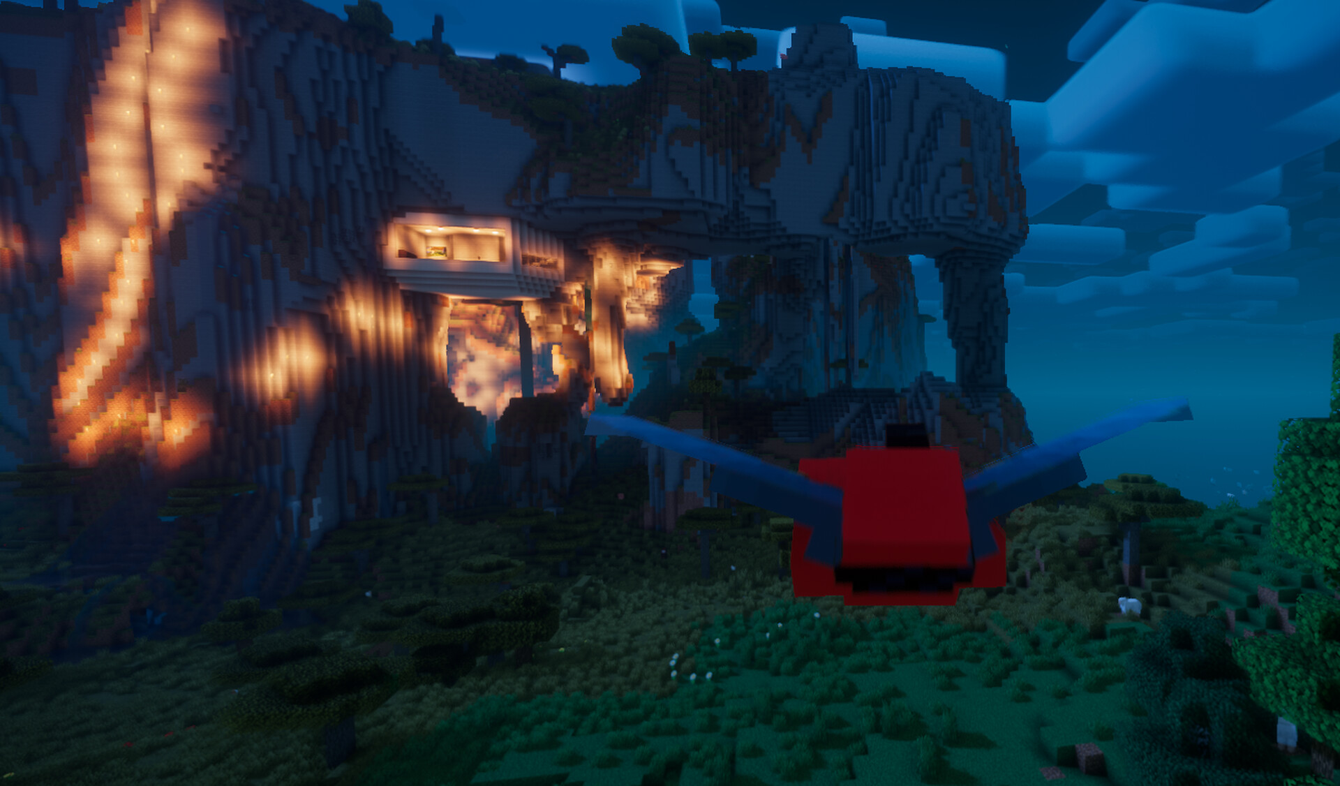 Chaos cavern Minecraft Map