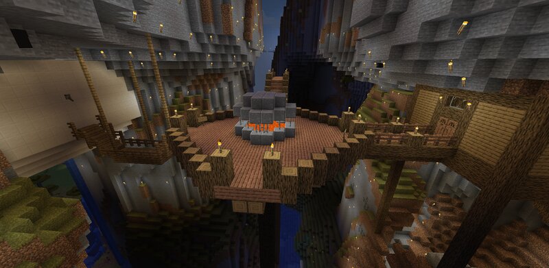 Chaos cavern Minecraft Map