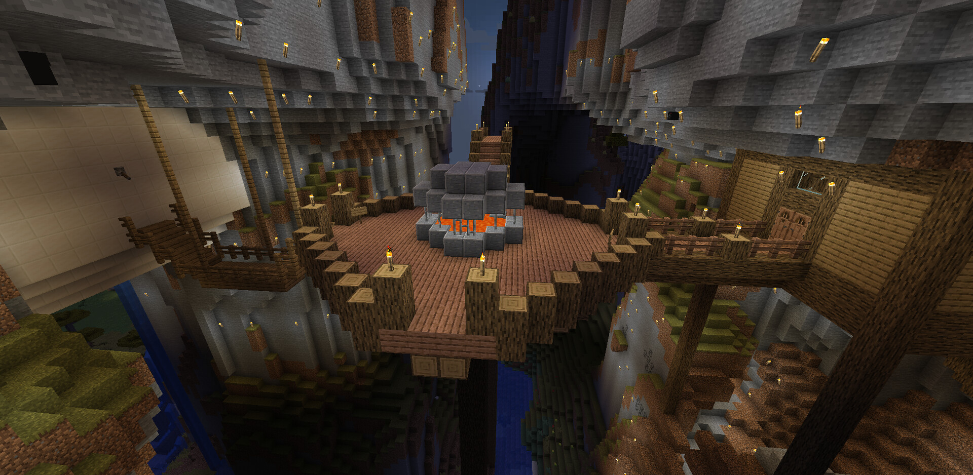 Chaos cavern Minecraft Map