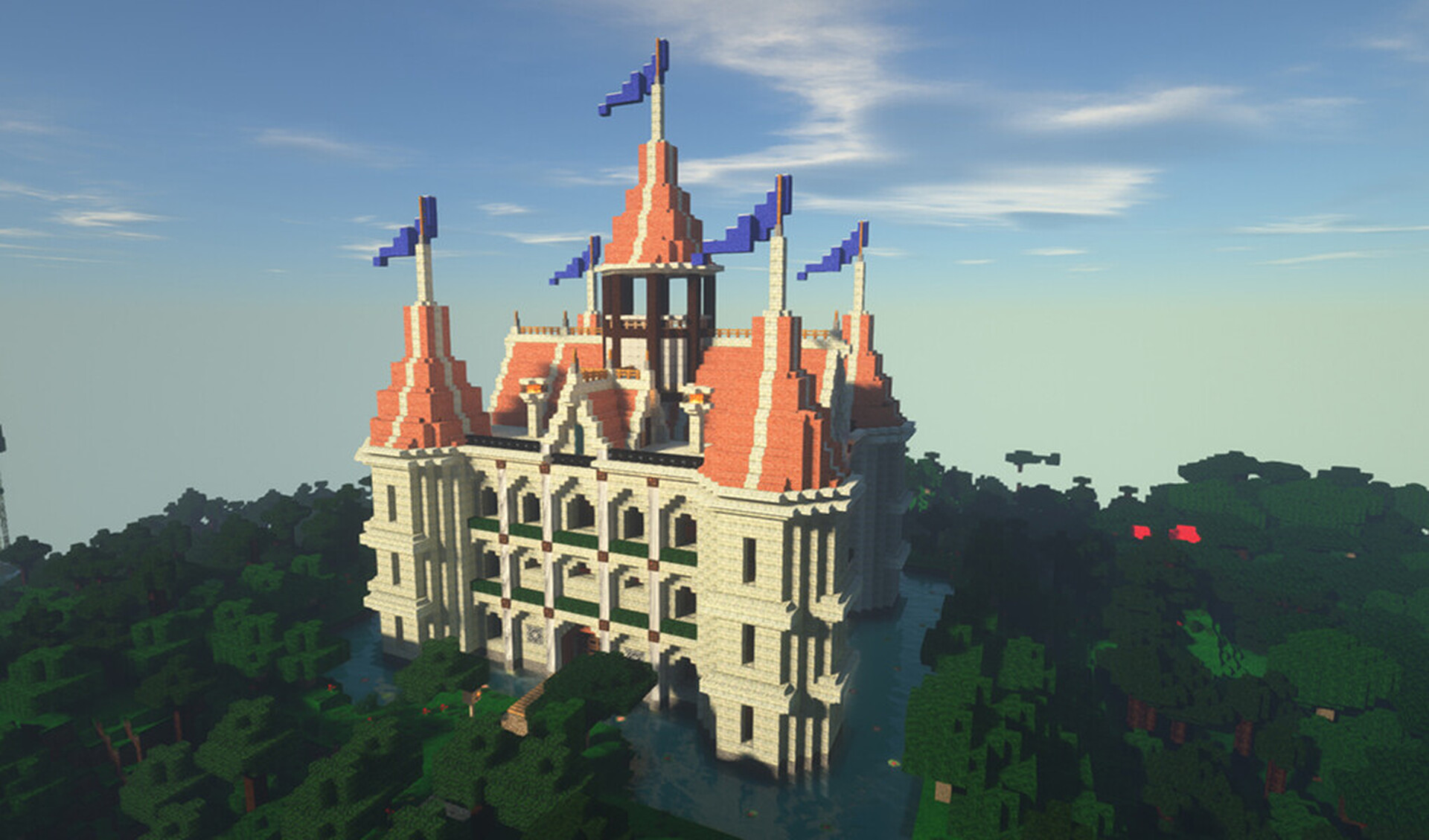 Castello stile 900 Minecraft Map