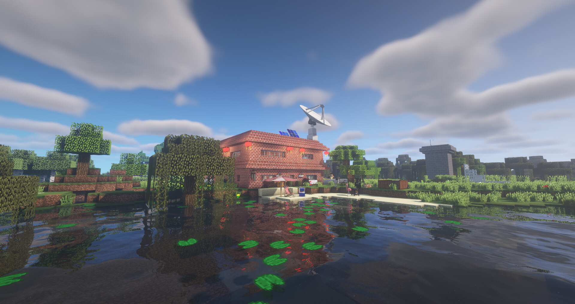 Modern House + mods (1.12.2) V2 Minecraft Map