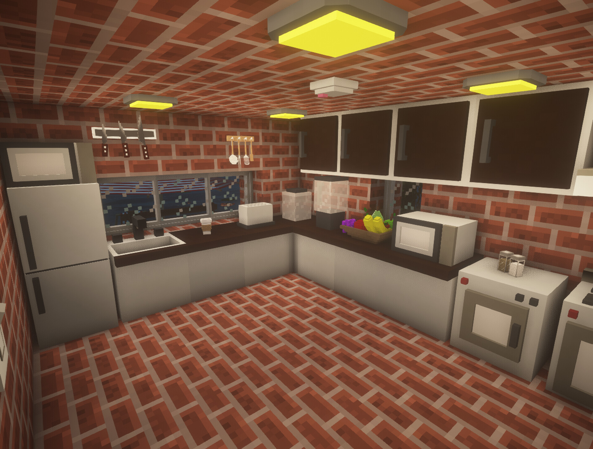 Modern House + mods (1.12.2) V2 Minecraft Map