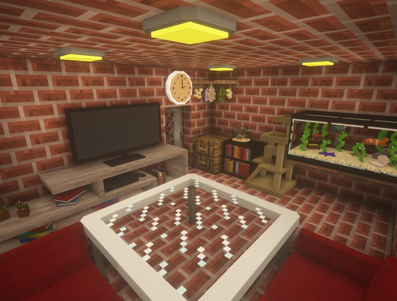 Modern House + mods (1.12.2) V2 Minecraft Map