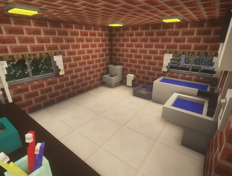 Modern House + mods (1.12.2) V2 Minecraft Map