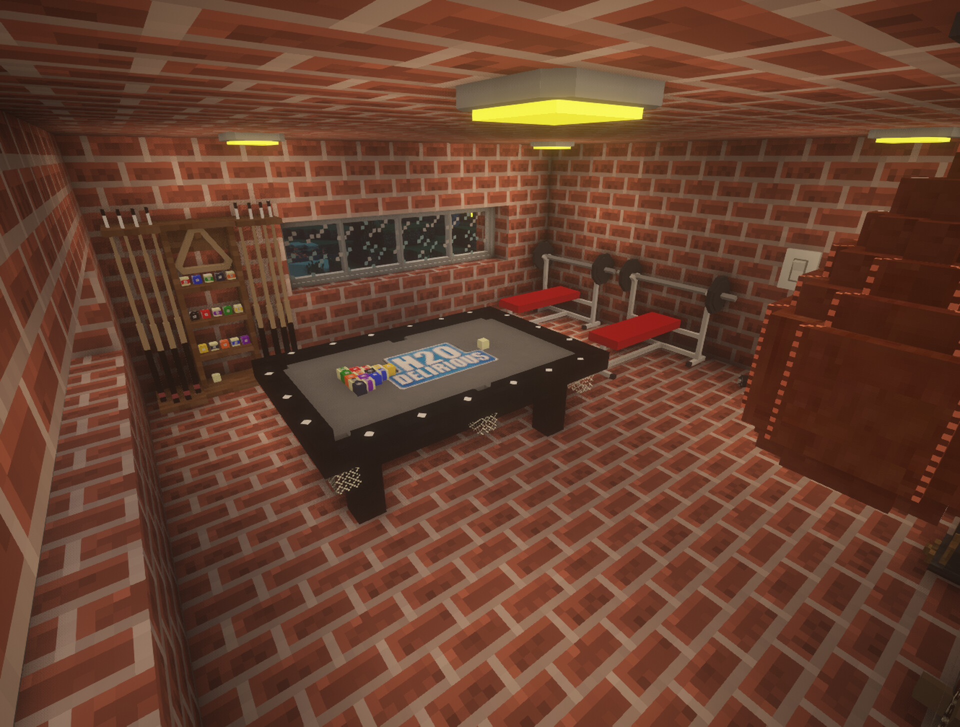 Modern House + mods (1.12.2) V2 Minecraft Map