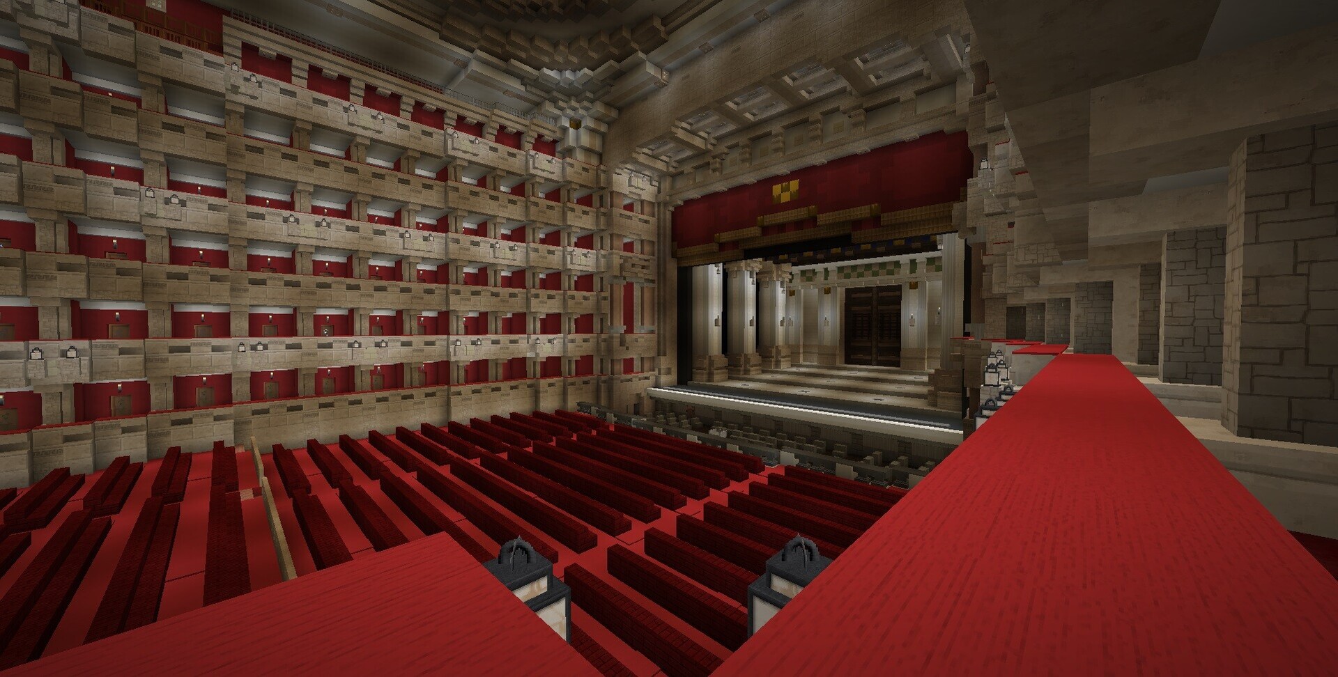 Giant Opera Theatre!! Minecraft Map