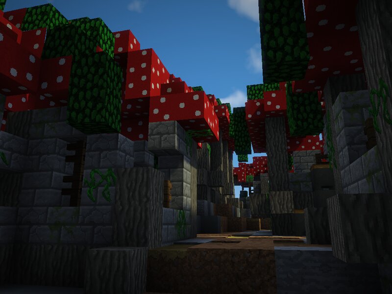 Mushroom Village Minecraft Map