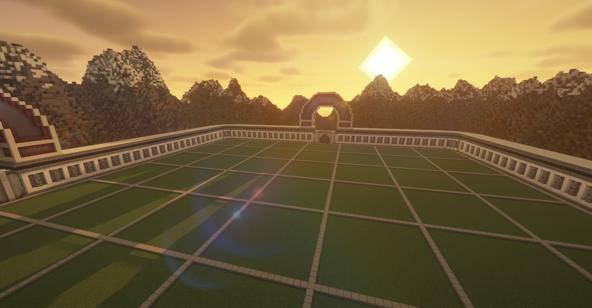 Simple Build Battle Plot Area Minecraft Map