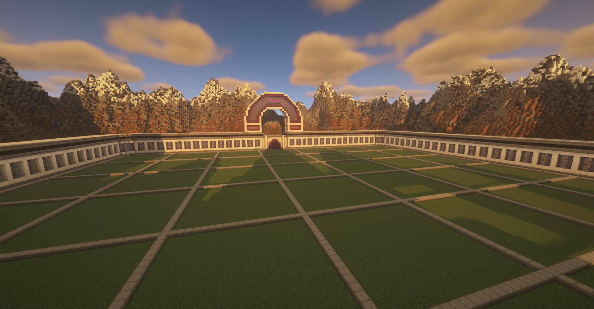 Simple Build Battle Plot Area Minecraft Map