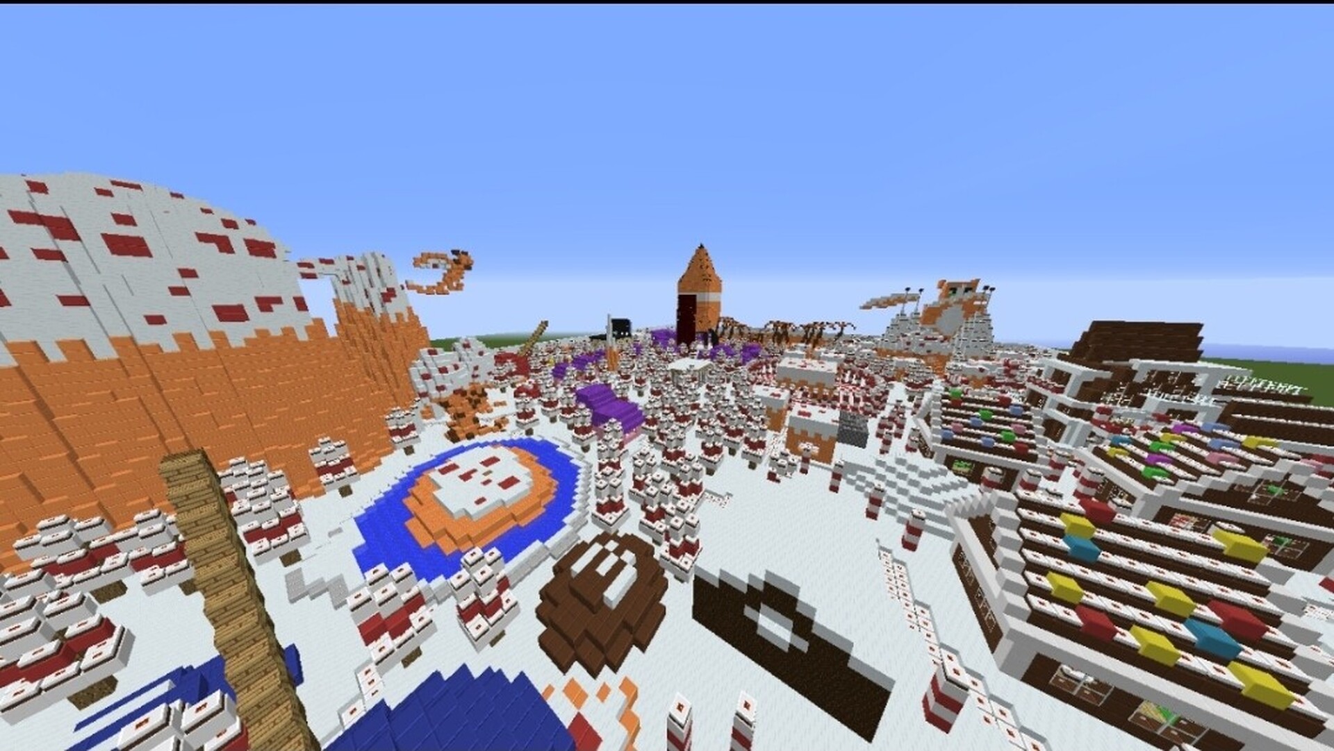 Stampy's paradise hunger games map Minecraft Map