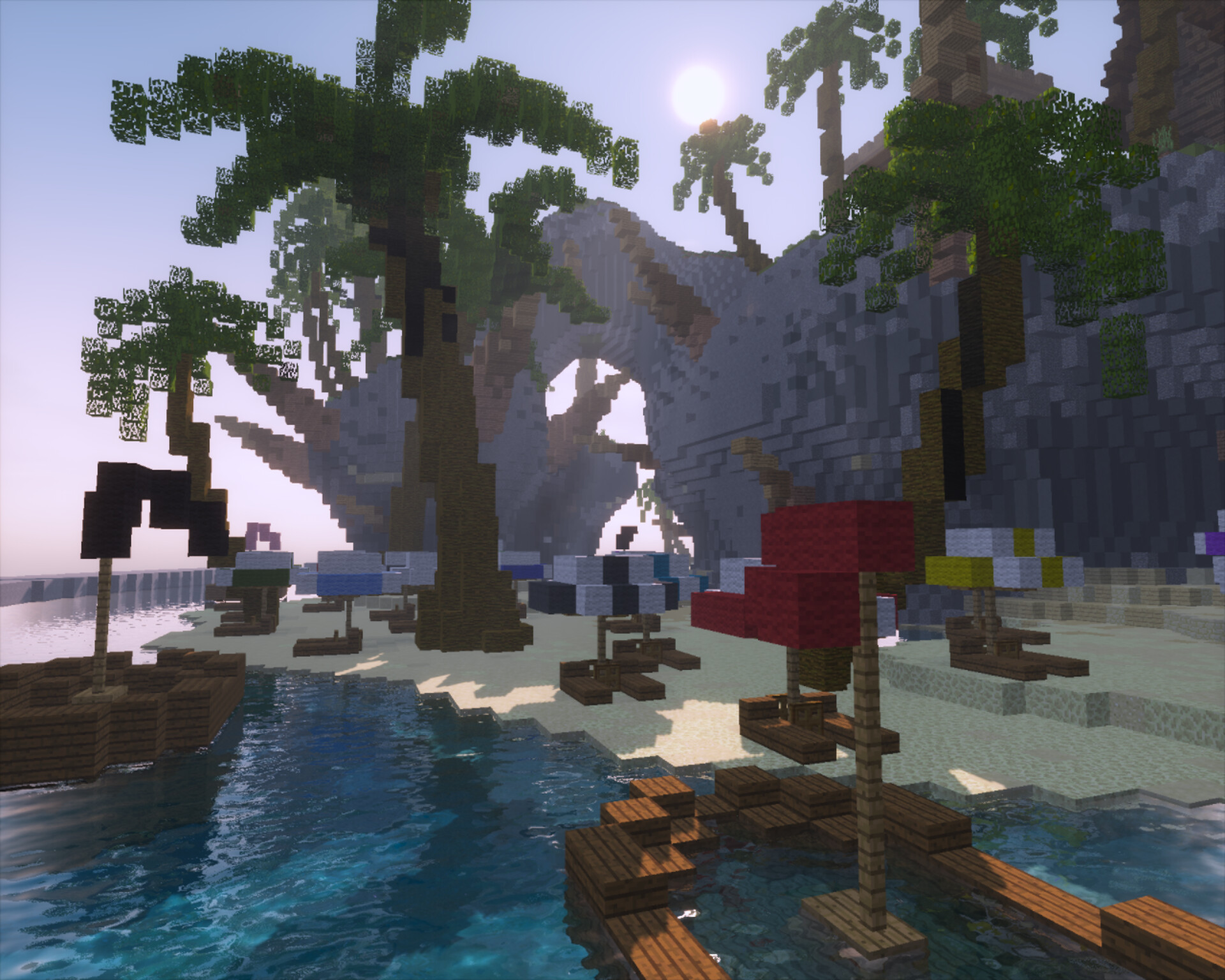 🌴 Tropical HUB🌴 Minecraft Map