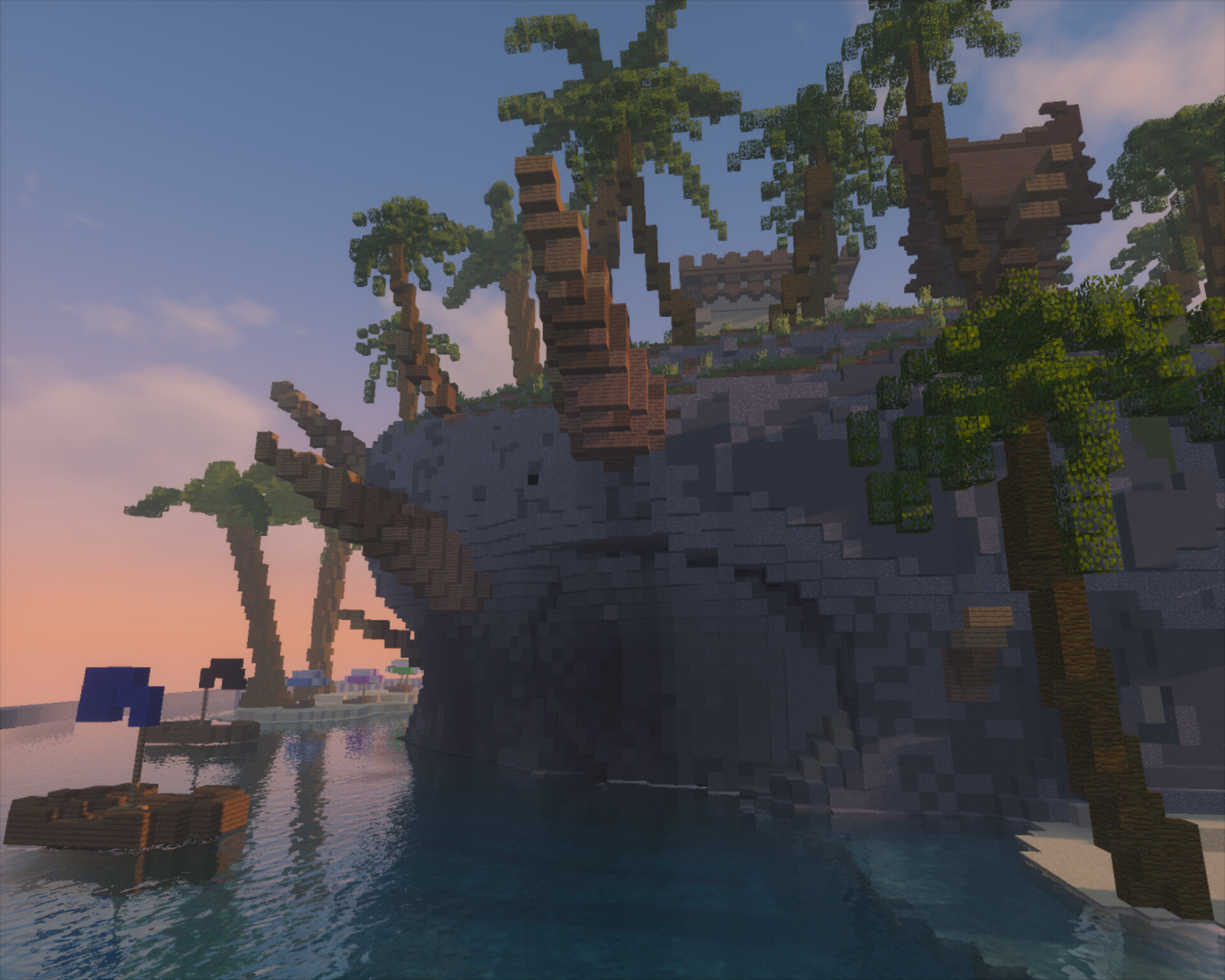 🌴 Tropical HUB🌴 Minecraft Map