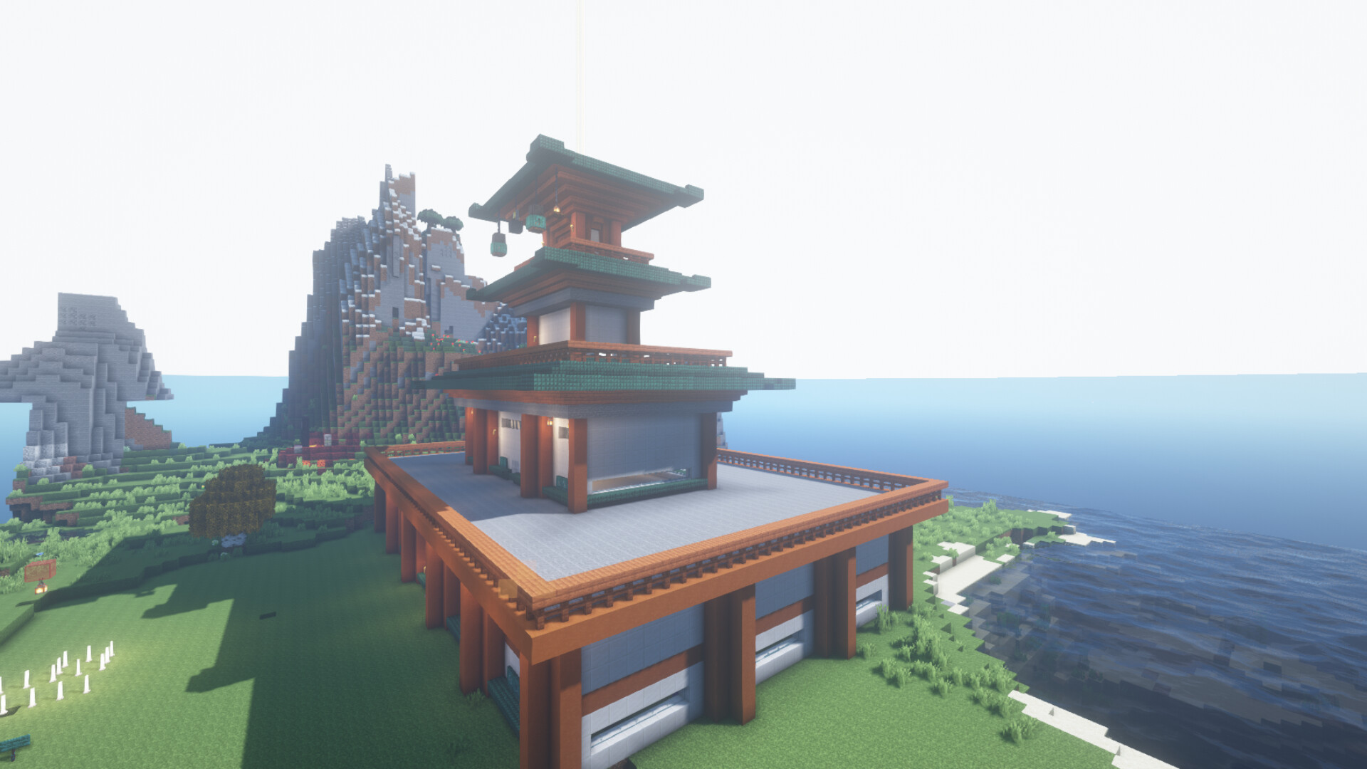 japanese temple Minecraft Map