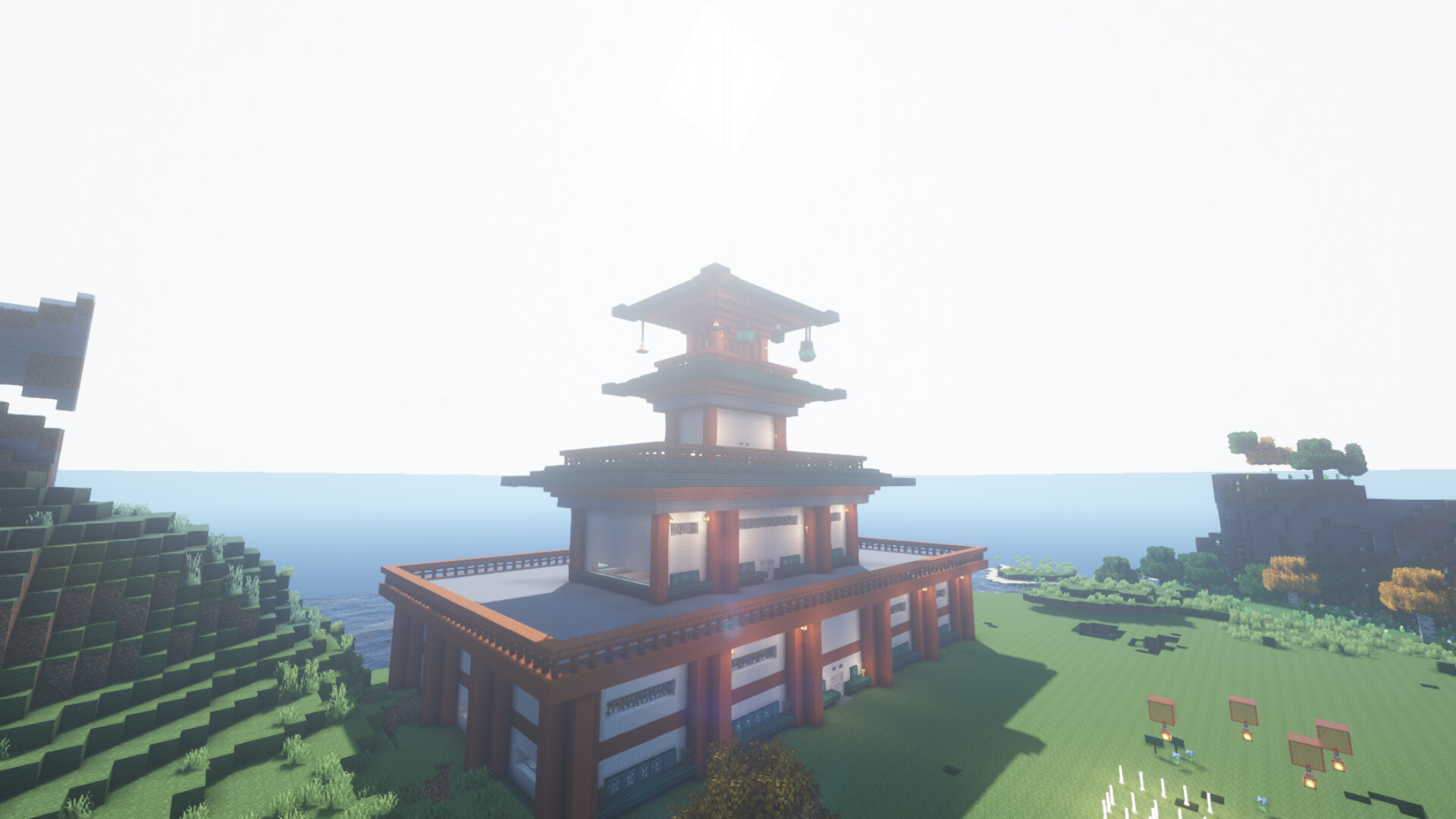 japanese temple Minecraft Map