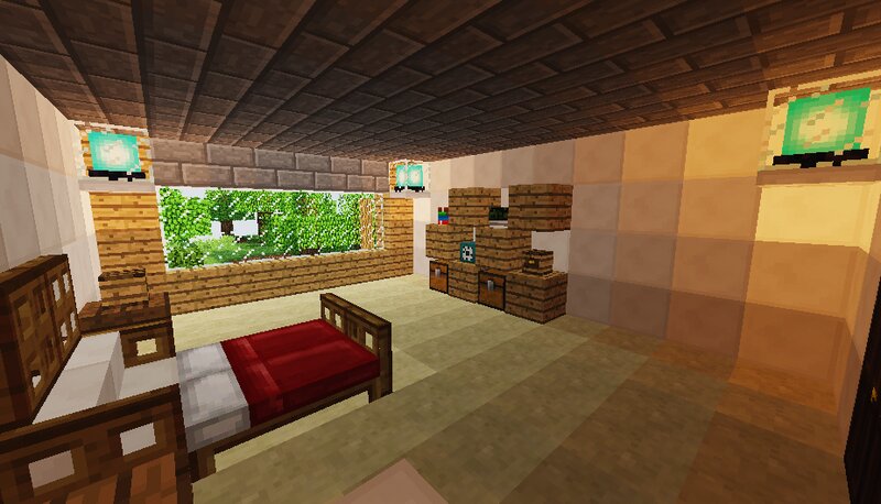 Casa natural / Natural house Minecraft Map