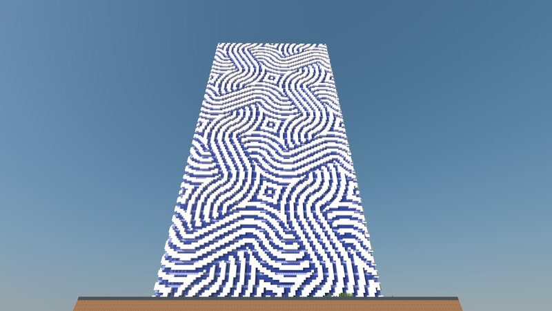 Twirl wave building Minecraft Map