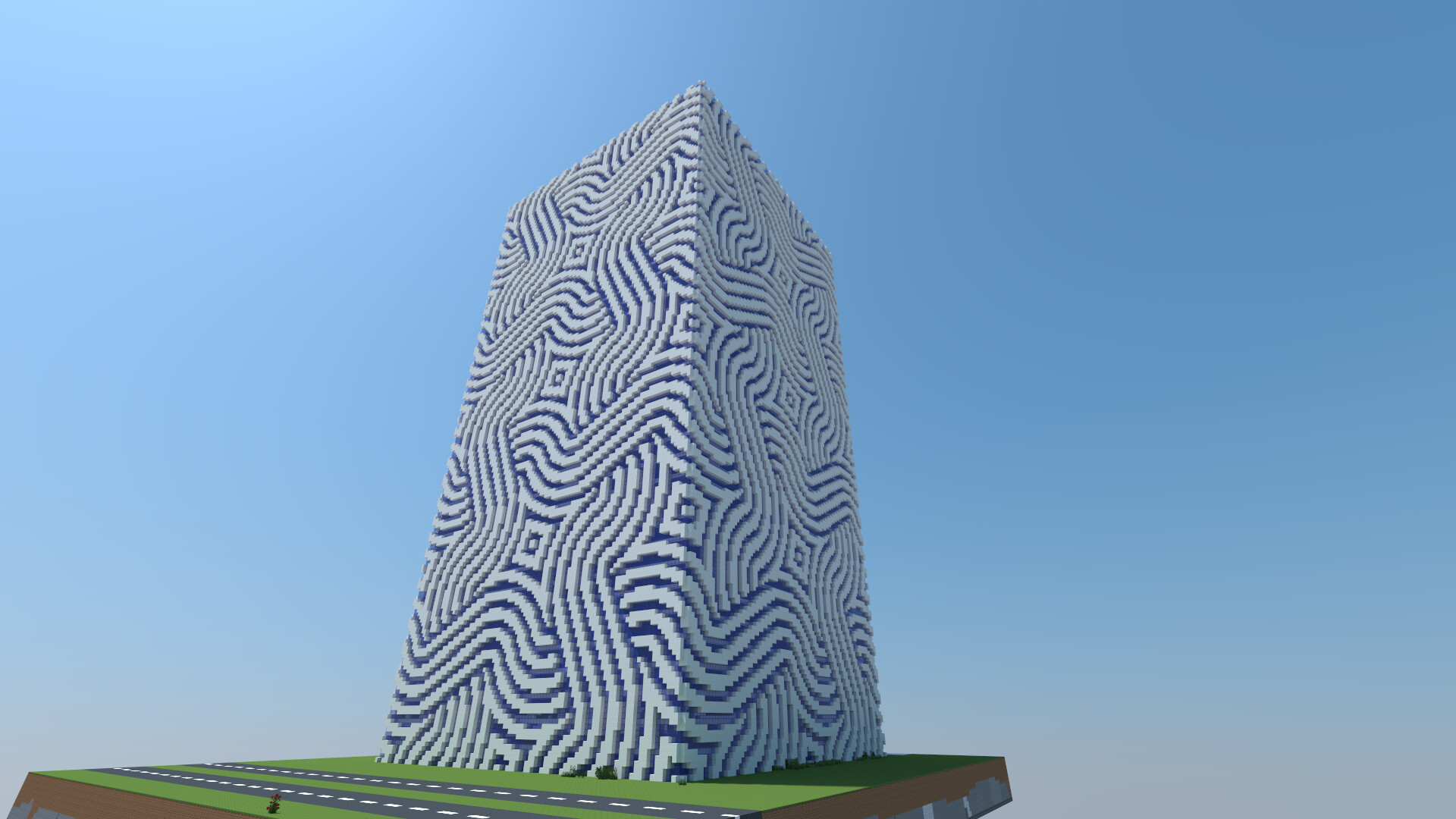 Twirl wave building Minecraft Map