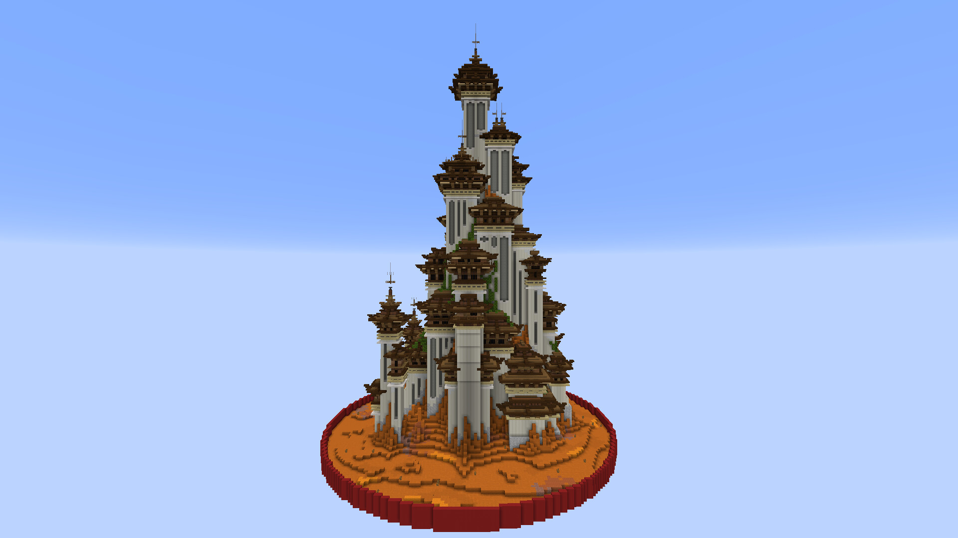 the ancient ruins of Solari Minecraft Map