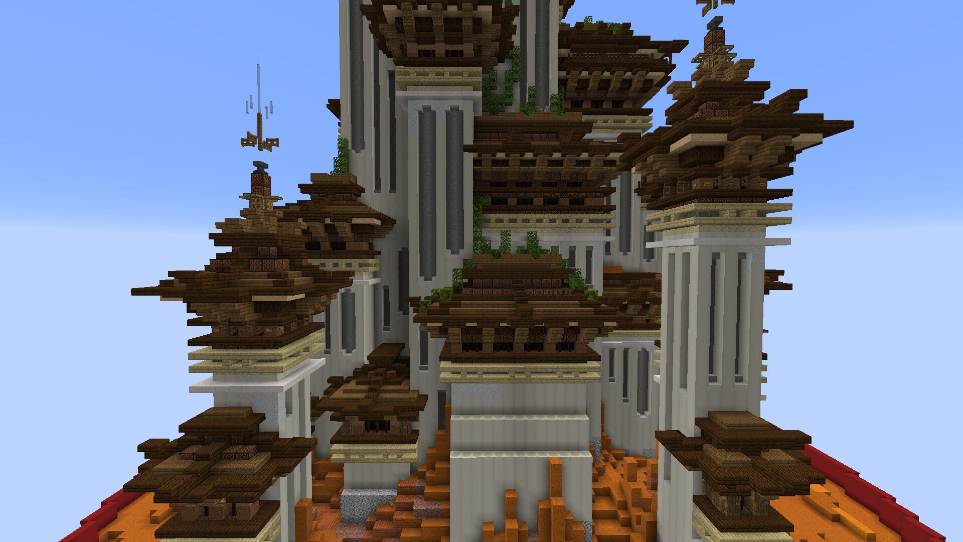 the ancient ruins of Solari Minecraft Map