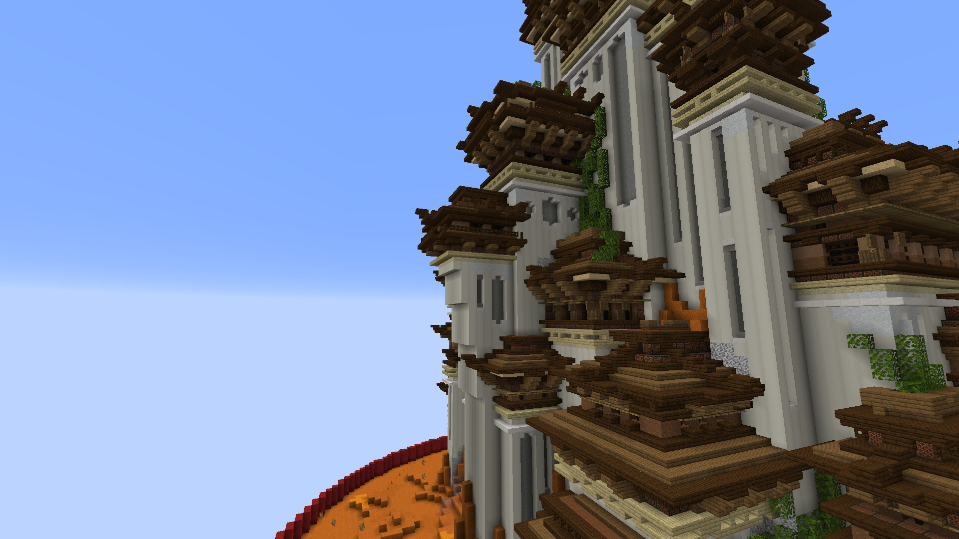 the ancient ruins of Solari Minecraft Map