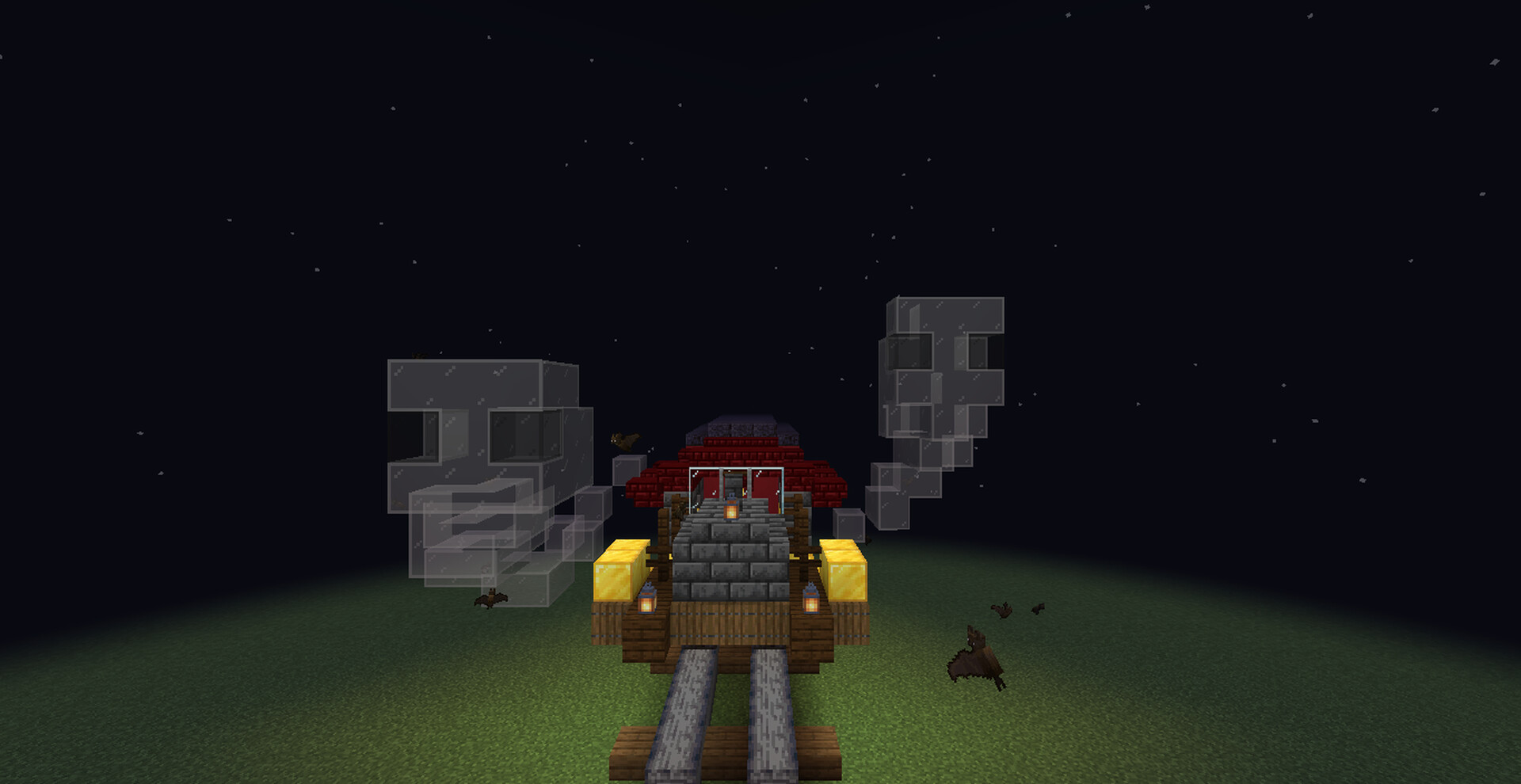 Ghost train Minecraft Map