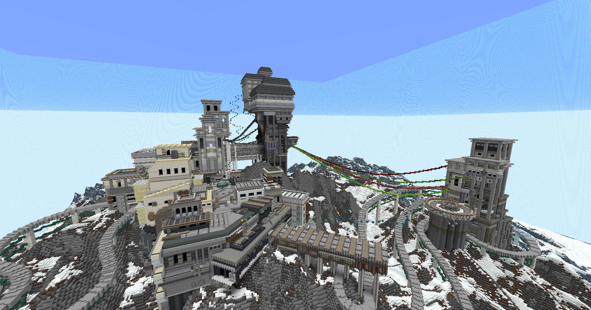 Snow Biome Hub - By Xayden Minecraft Map
