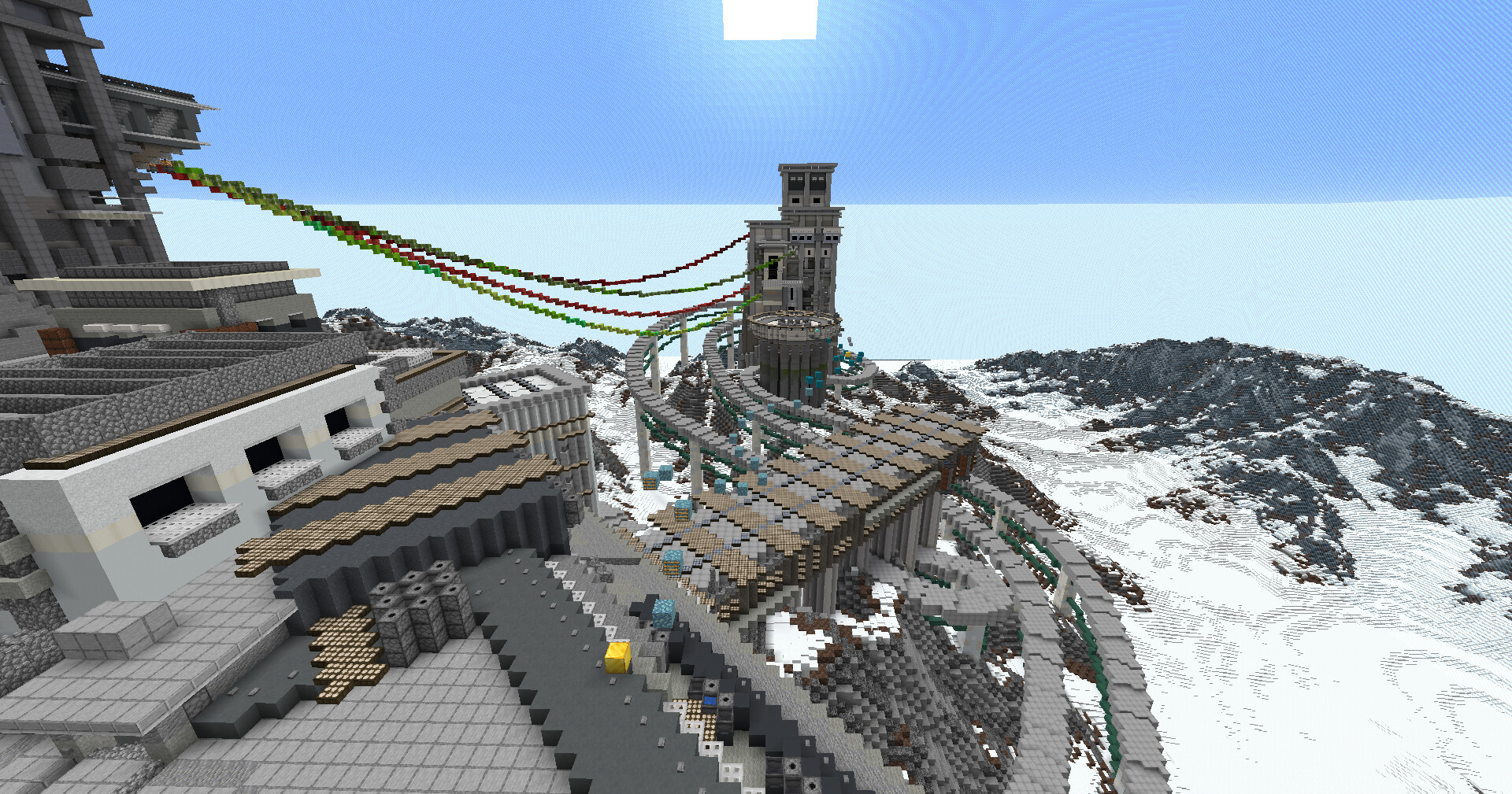 Snow Biome Hub - By Xayden Minecraft Map