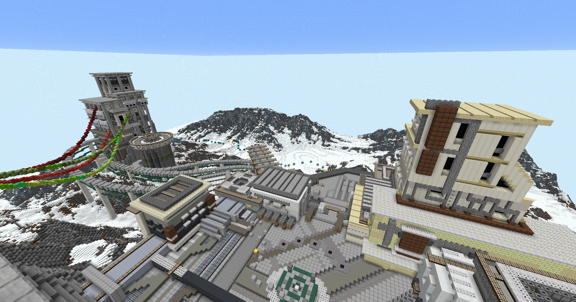 Snow Biome Hub - By Xayden Minecraft Map