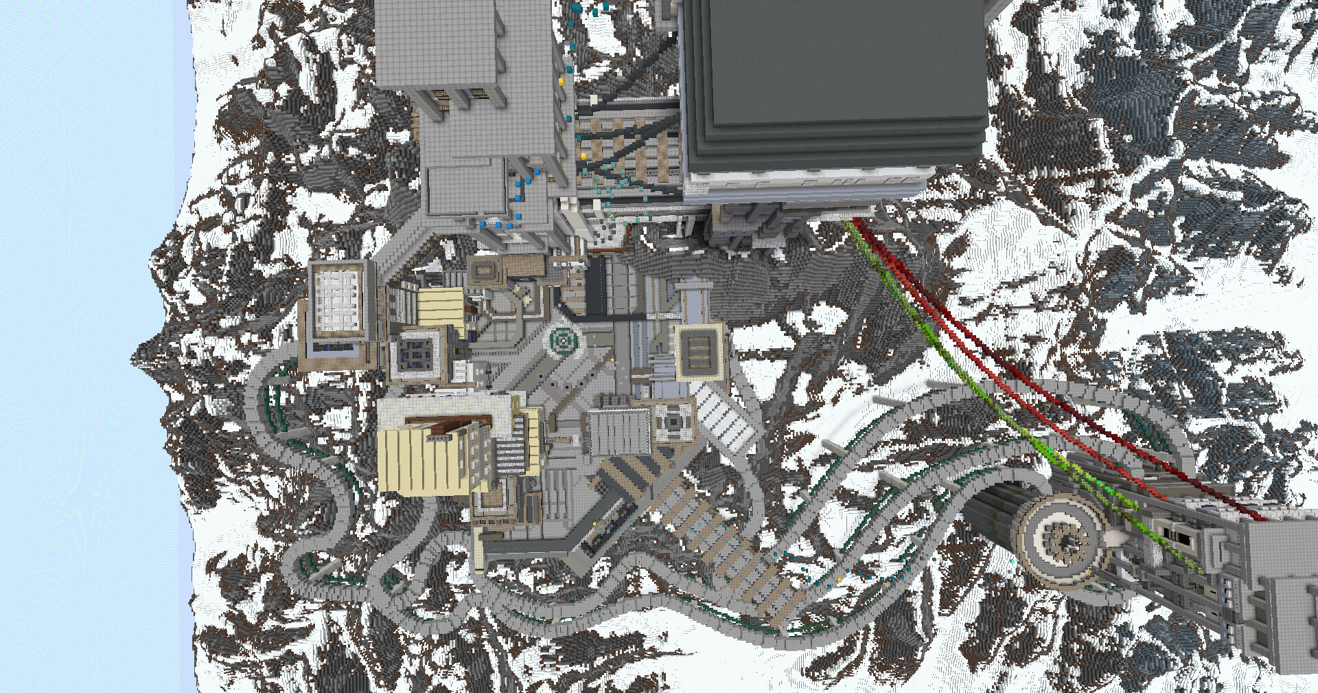 Snow Biome Hub - By Xayden Minecraft Map