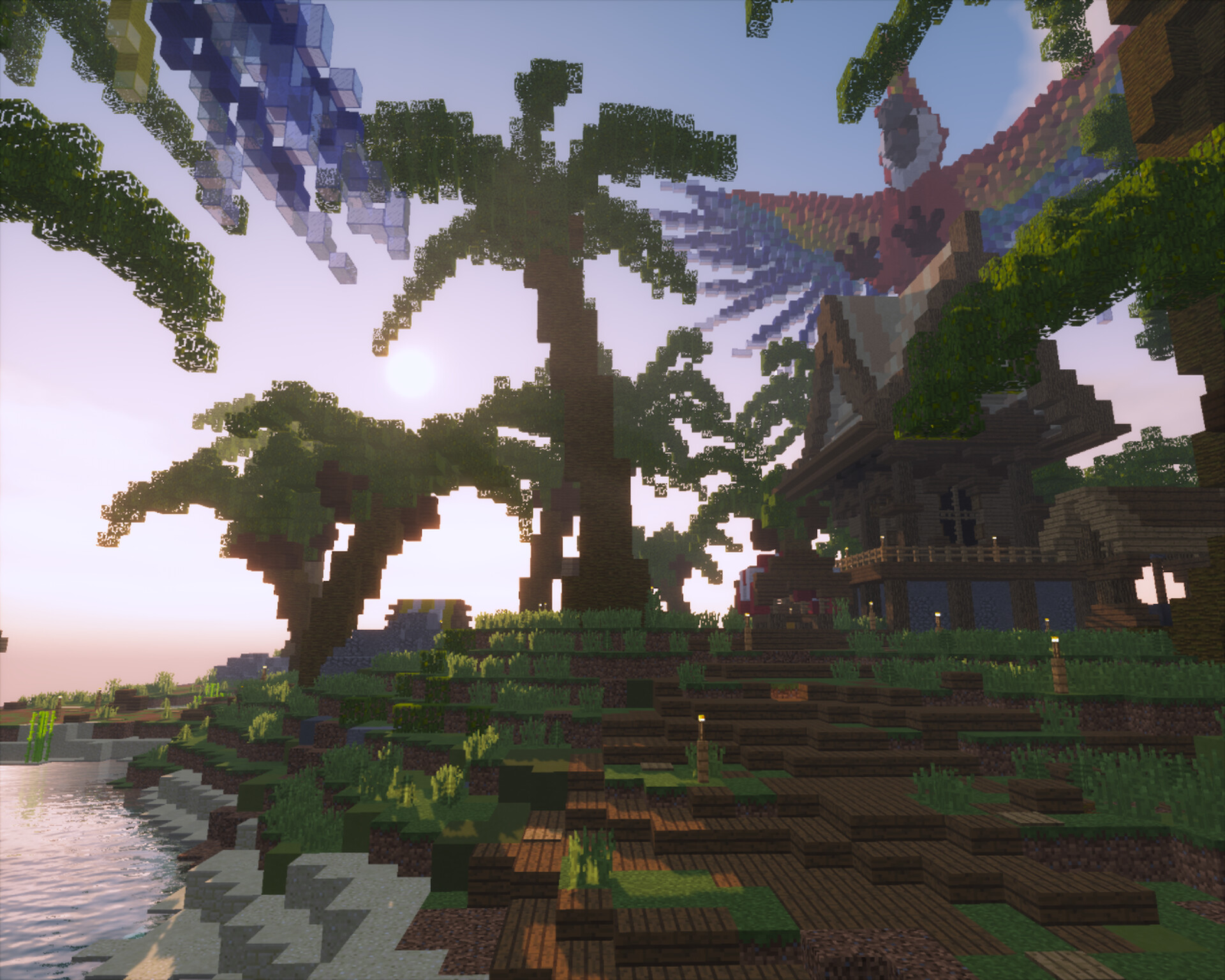 🌴Tropical HCF Spawn🌴 Minecraft Map