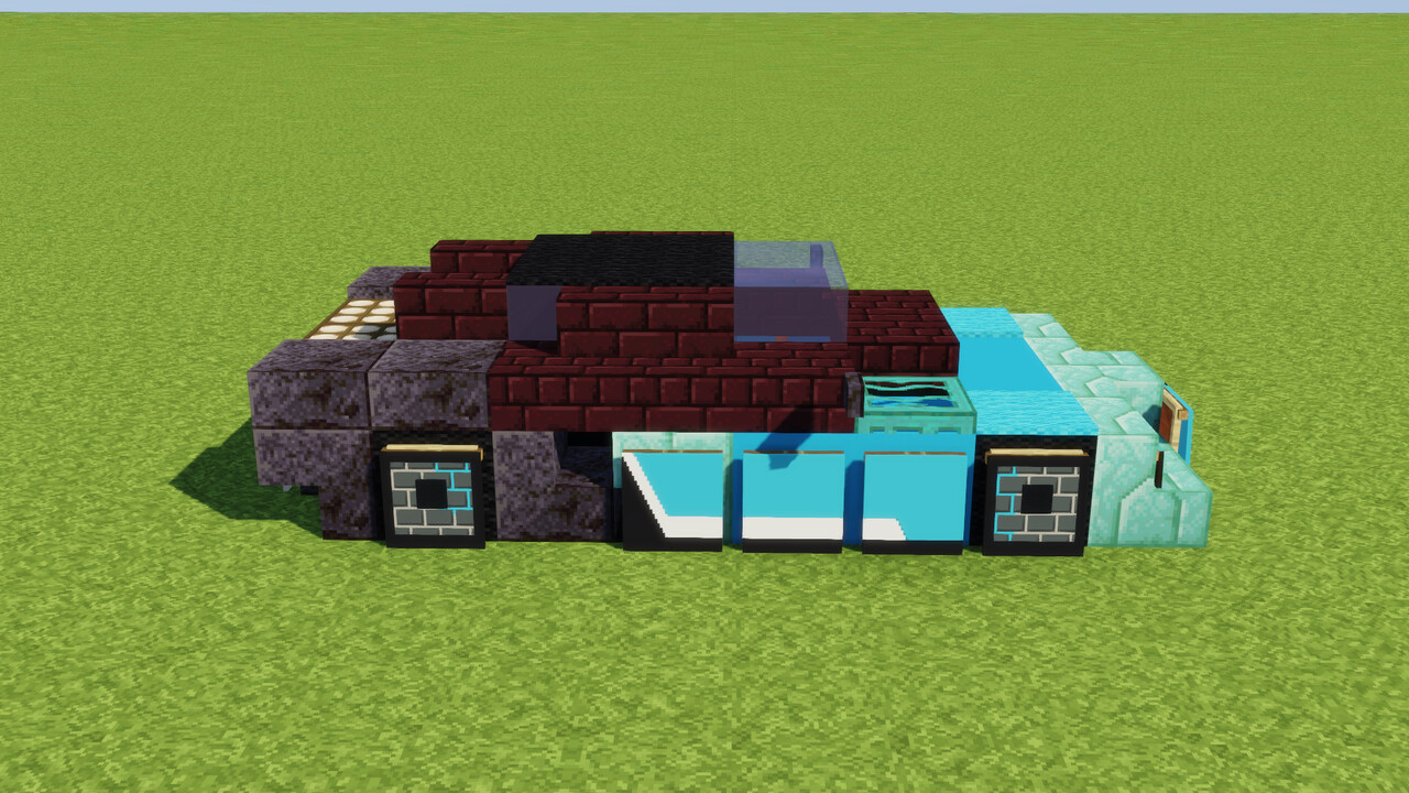 Bugatti Chiron Minecraft Map