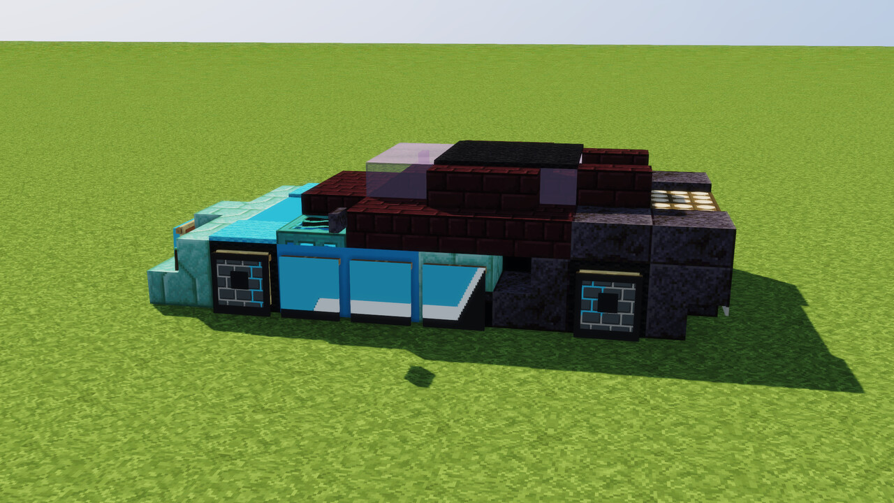 Bugatti Chiron Minecraft Map