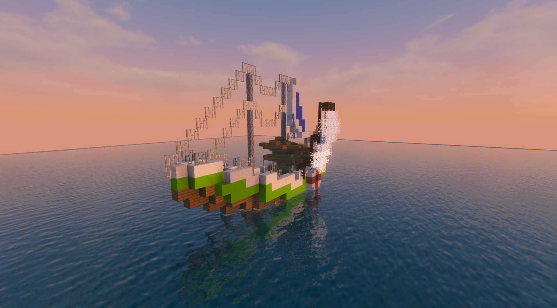 Small fishing boat Minecraft Map