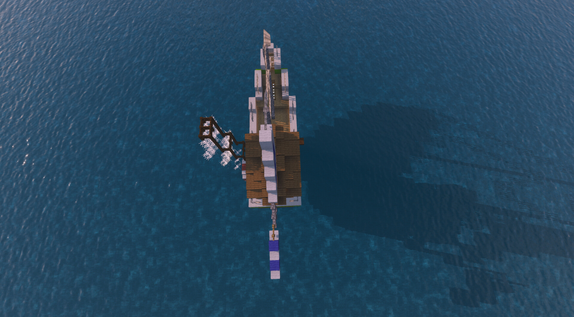 Small fishing boat Minecraft Map