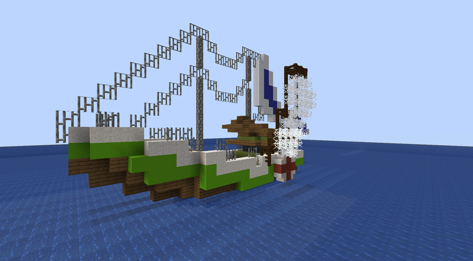 Small fishing boat Minecraft Map