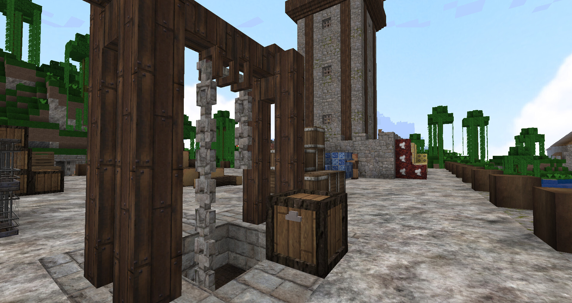 The Land of Halavarn - The Loading Docks Minecraft Map