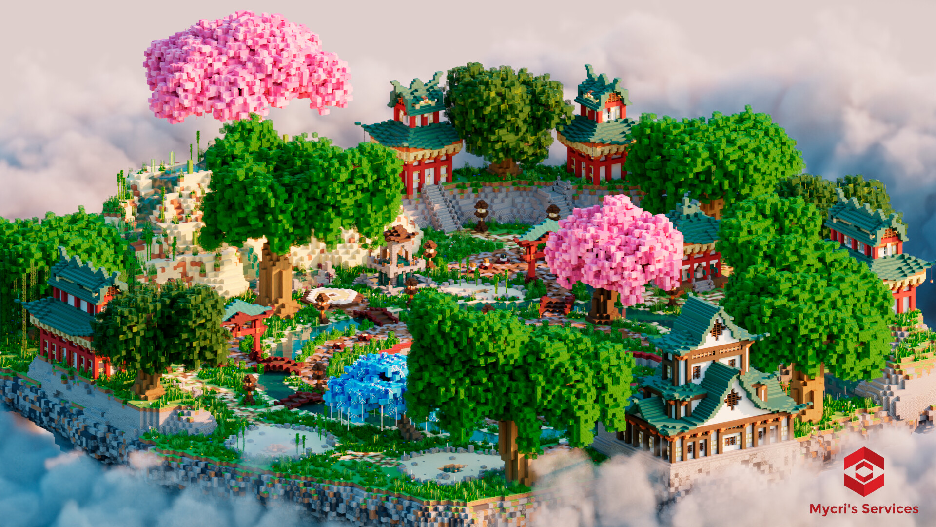 Oriental Hub Minecraft Map